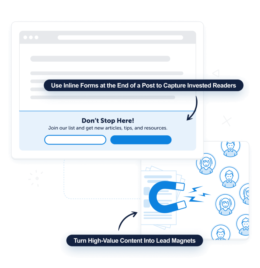 Inline Forms - Convert Engaged Visitors Into Subscribers
