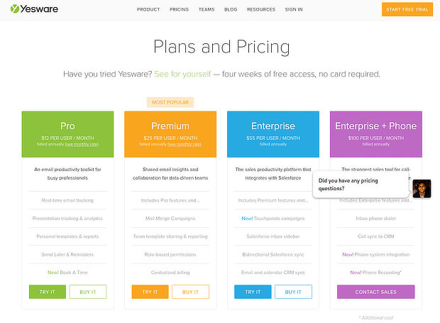 20 Pricing Page Best Practices That Will Increase Your Sales (+ Pictures)
