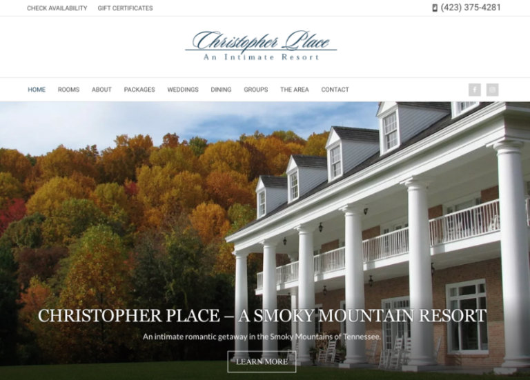 Christopher Place Converted 60% of Organic Traffic (Without Discounts!)