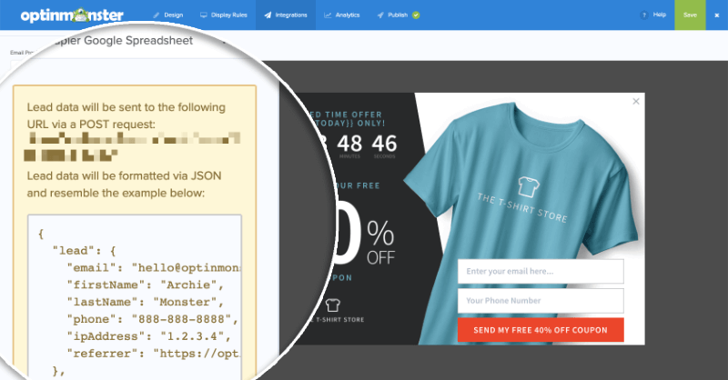 How To Connect Optinmonster With A Webhook