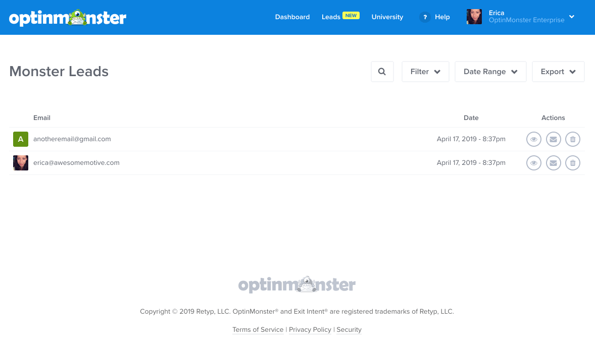 How to Connect Monster Leads with OptinMonster