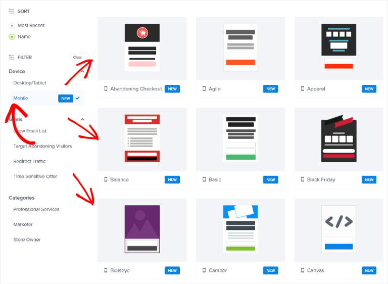 [NEW!] Mobile Popup Templates to Boost Your Conversions
