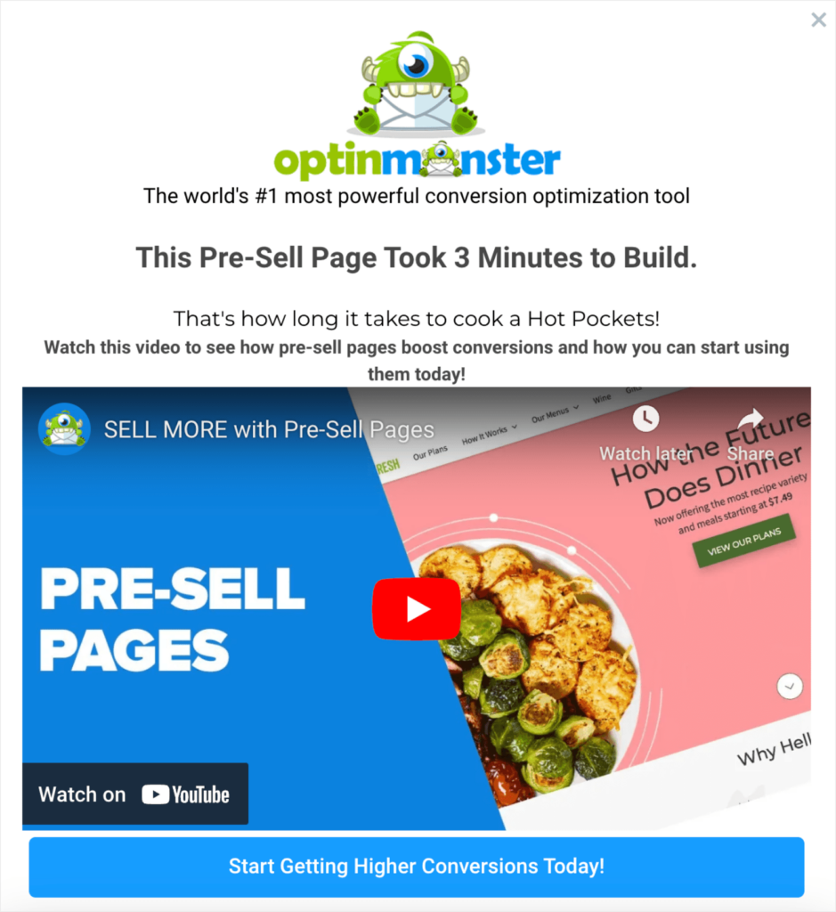 How to Create A Pre-Sell Page in Less Than 5 Minutes
