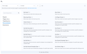 Introducing New Personalization and Targeting Workflow + Campaign Type Switching for All Campaigns