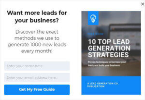 How to Create a Lead Capture Popup in Jimdo (The Easy Way)