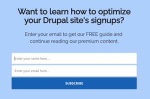 How to Easily Create a Custom Modal Popup in Drupal - OptinMonster