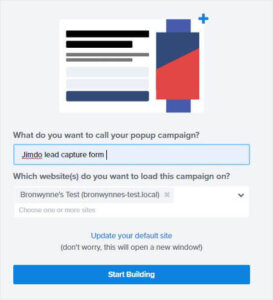 How to Create a Lead Capture Popup in Jimdo (The Easy Way)
