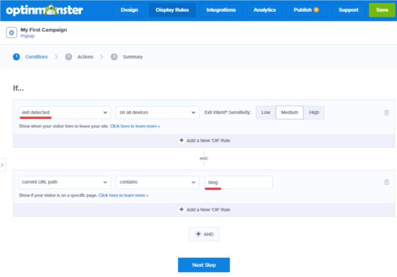 Creating Your First Campaign