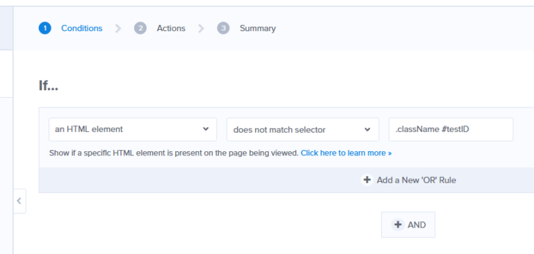 How to Use OptinMonster’s HTML Element Targeting Rule - OptinMonster