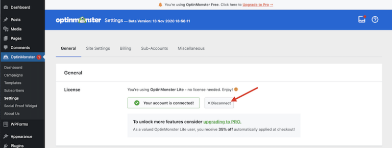 How to Install the OptinMonster WordPress Plugin