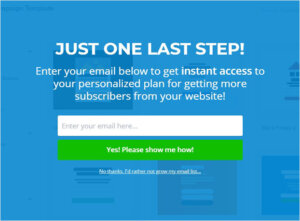 How to Create a Full Page Popup (The Easy Way) - OptinMonster