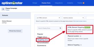 How to Use OptinMonster’s HTML Element Targeting Rule - OptinMonster