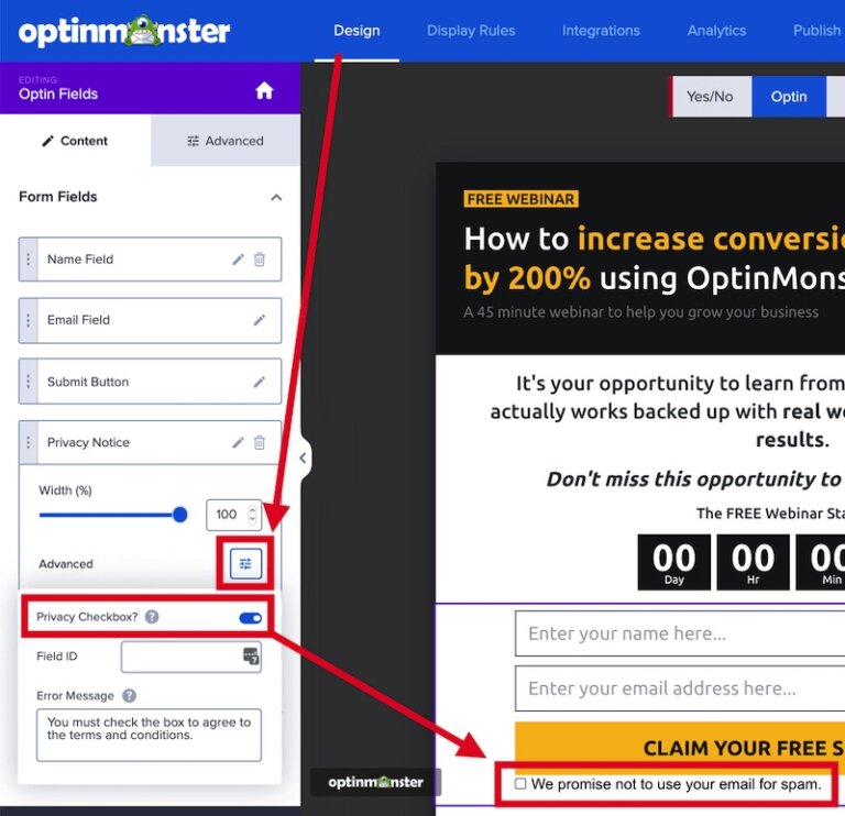 How to Add a Privacy Policy