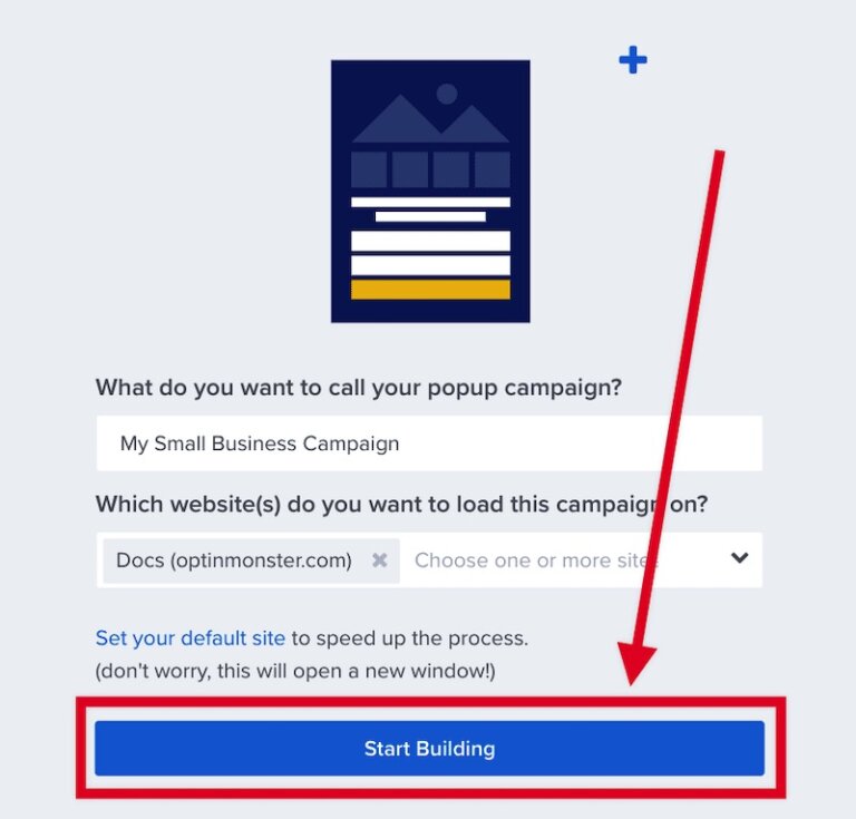 Creating Your First Campaign
