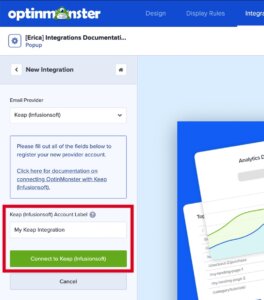 How to Connect OptinMonster with Keap (InfusionSoft)