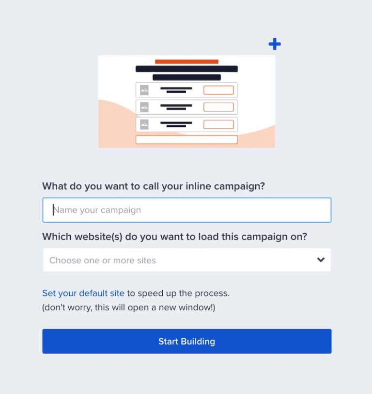 How to Create an After Post or Inline Campaign