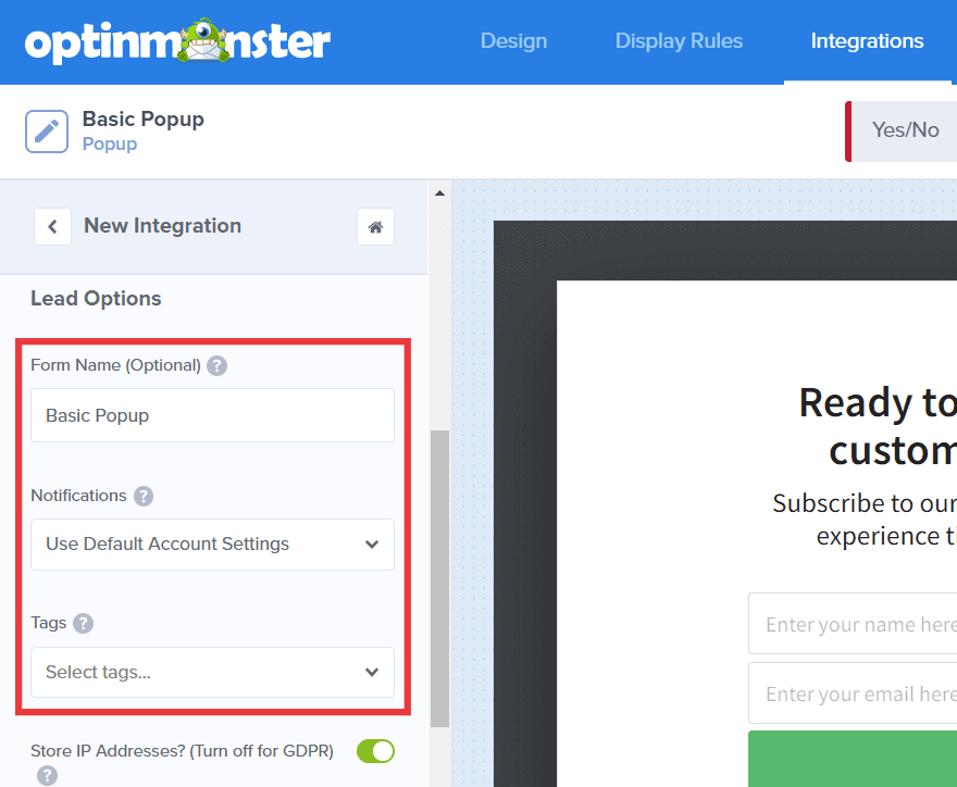 How to Connect Monster Leads with OptinMonster - OptinMonster