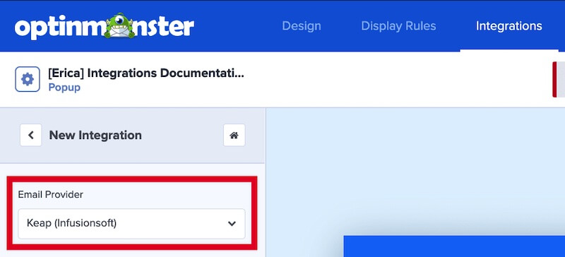 How to Connect OptinMonster with Keap (InfusionSoft)
