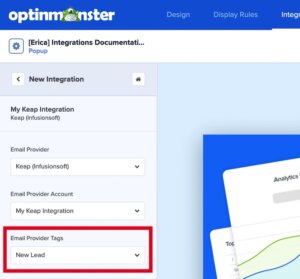 How to Connect OptinMonster with Keap (InfusionSoft)