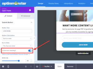 How to Enable Conversion Tracking - OptinMonster
