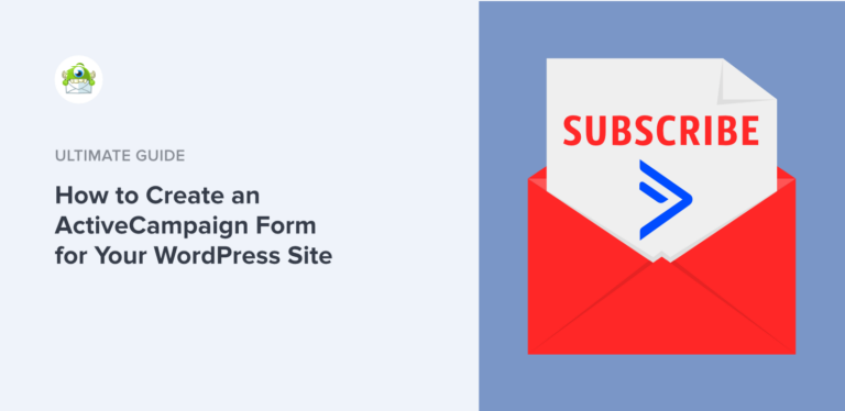 How To Create An Activecampaign Wordpress Form The Easy Way