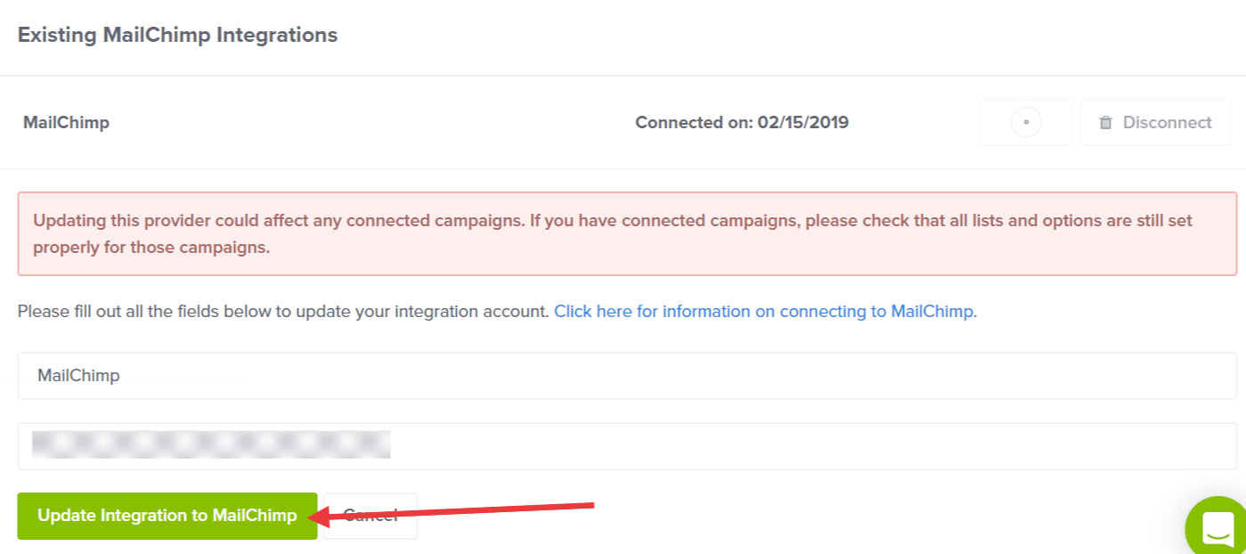 How to Edit an Existing Integration - OptinMonster