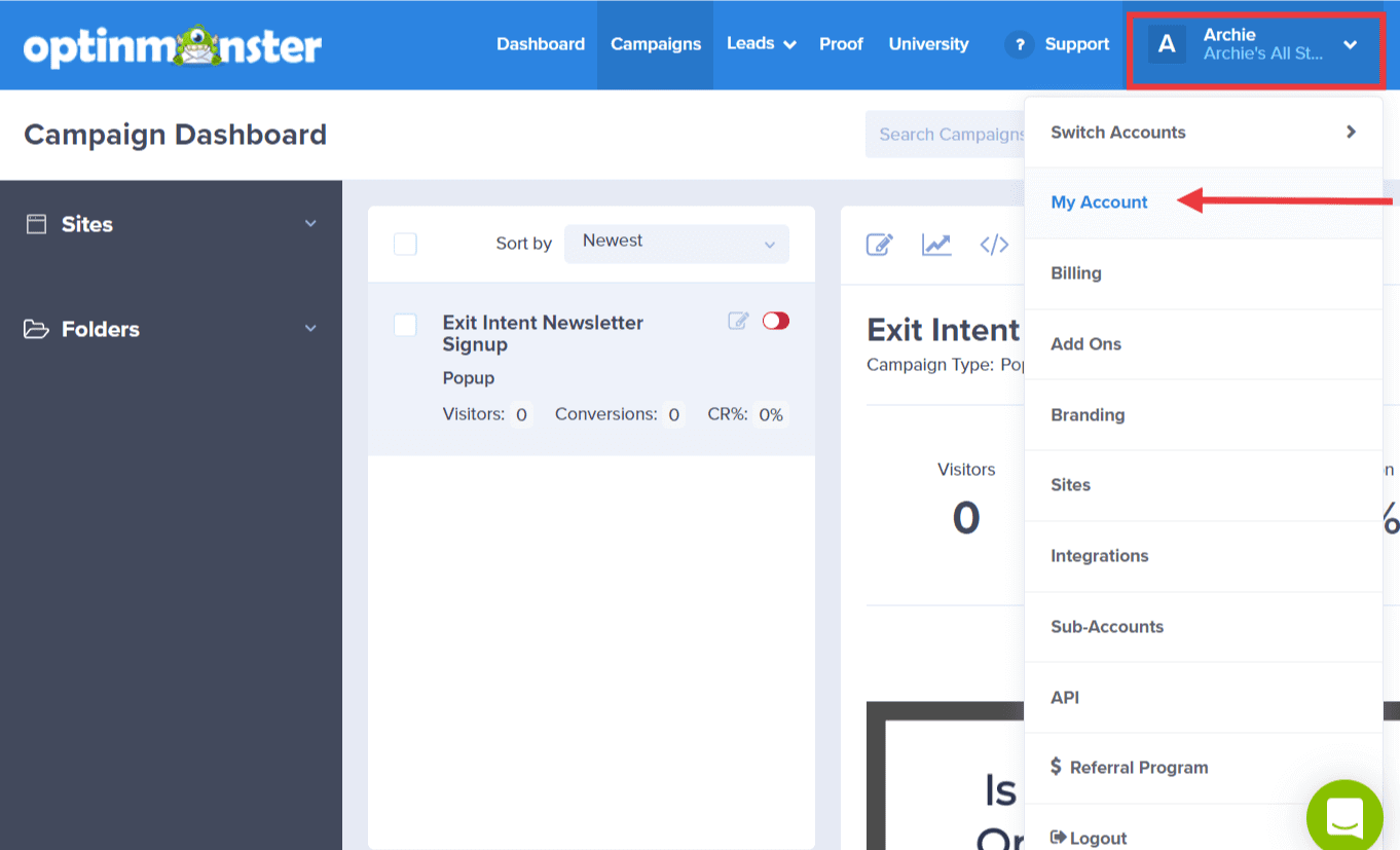How to Integrate OptinMonster with Webflow