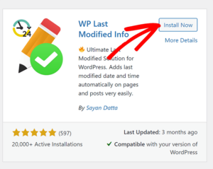 How to Display and Change Last Modified WordPress Date