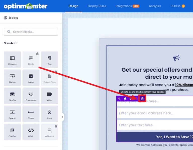 How to Embed A Form In A Popup At OptinMonster