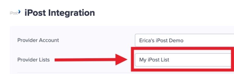 How to Connect OptinMonster with iPost - OptinMonster