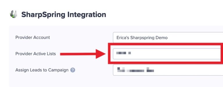 How to Connect OptinMonster with SharpSpring - OptinMonster