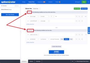 How to Use Display Rules to Customize When a Campaign Will Appear ...