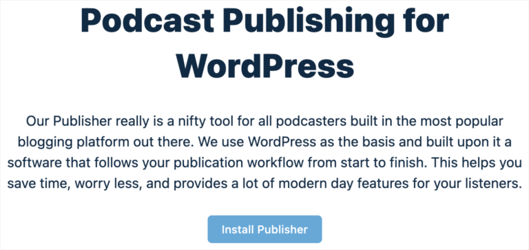13 of the Best WordPress Podcast Plugins (Updated List)