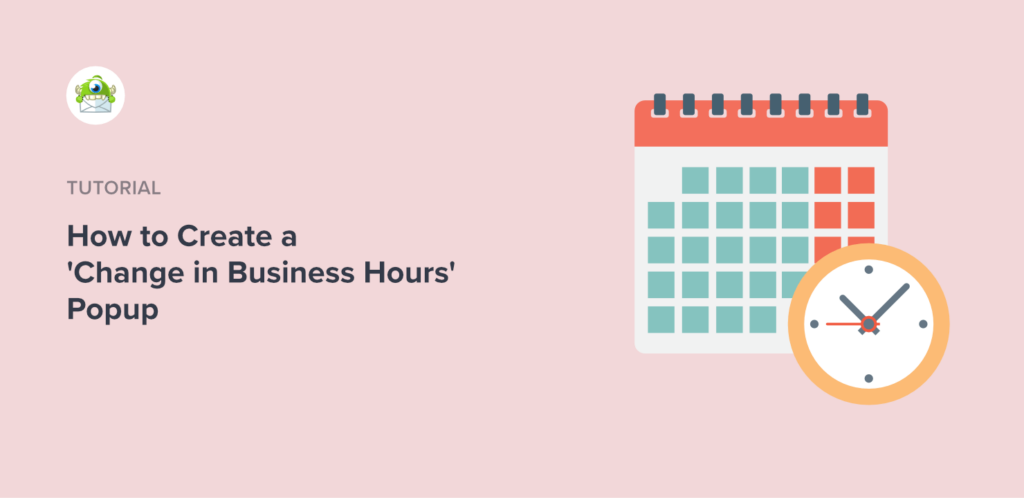 How to Create a Notice to Change Working Hours on Your Site