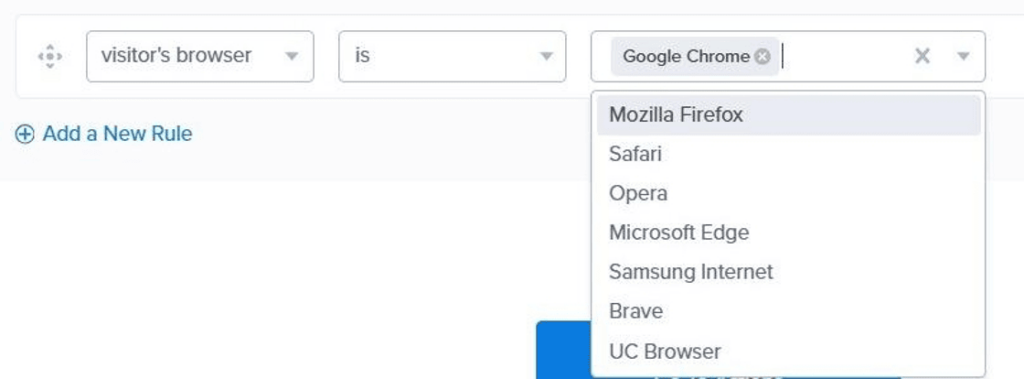 New Browser Targeting and Multiple Event Tracking